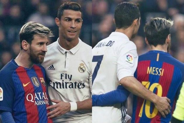 The Best Photos of Messi & Ronaldo (Together) | Tirkha.com